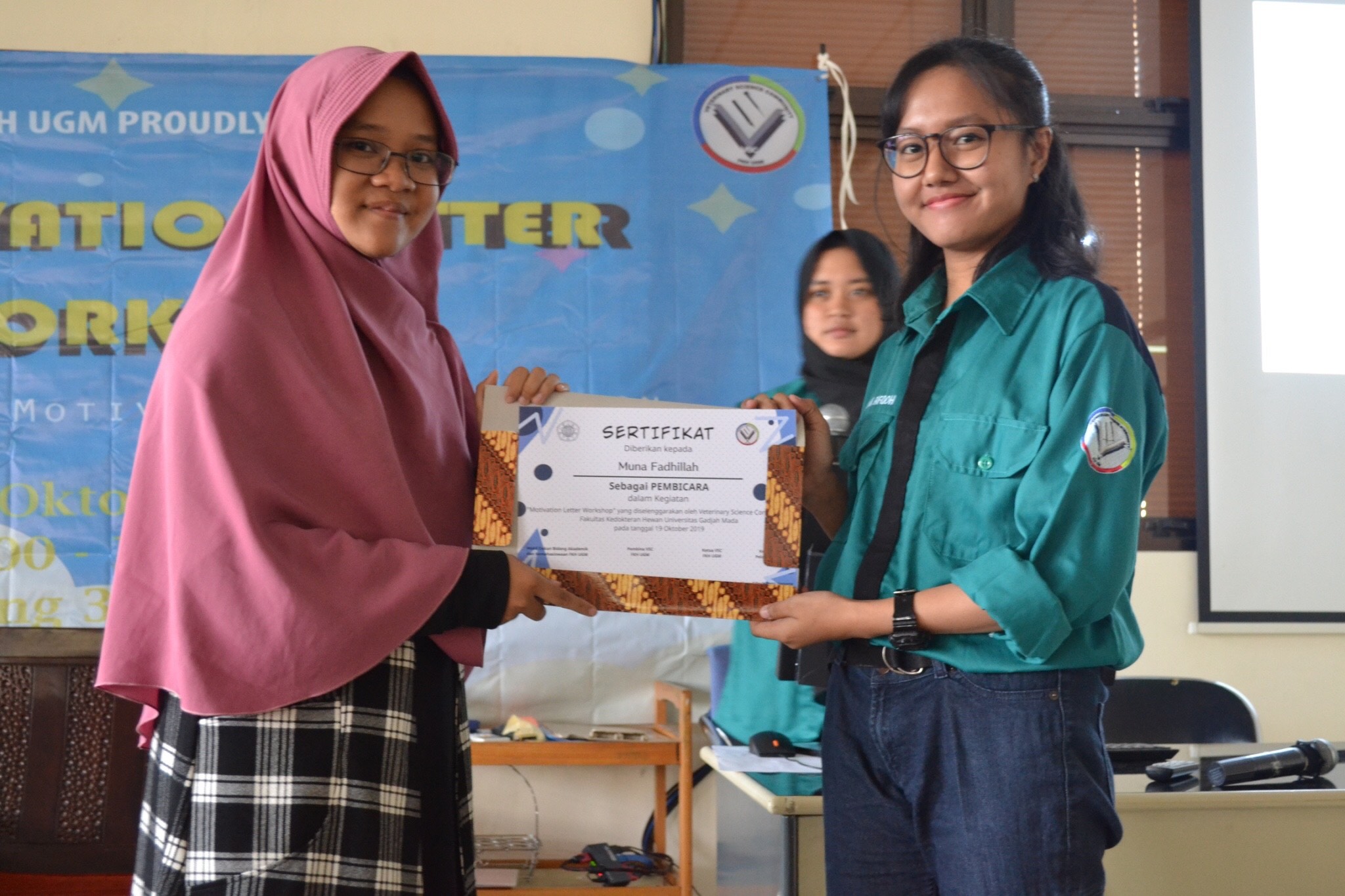 MOTIVATION LETTER WORKSHOP AND SCHOLARSHIP EDUCATION – Fakultas ...