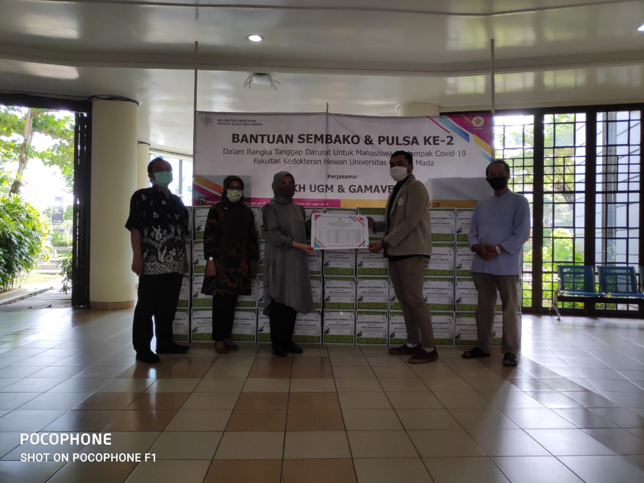 Bantuan Sembako dan Pulsa Tahap ke-2 kepada Mahasiswa dari FKH UGM dan ...