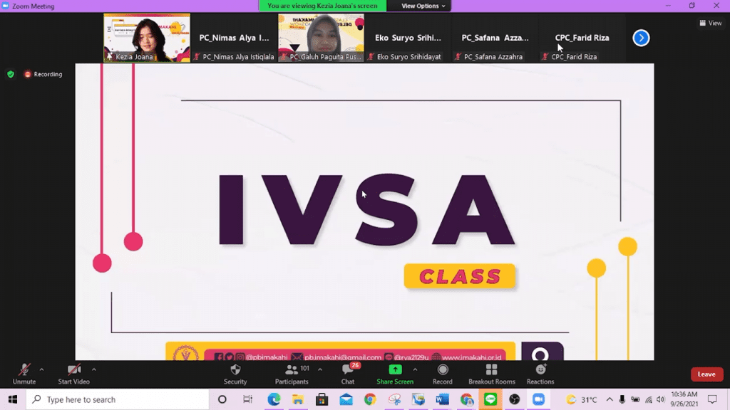 IMAKAHI : Class of Delegation 2021 – Fakultas Kedokteran Hewan